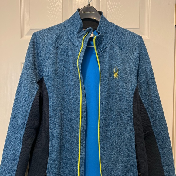 Spyder | Jackets & Coats | Spyder Mens Blue And Black Jacket | Poshmark